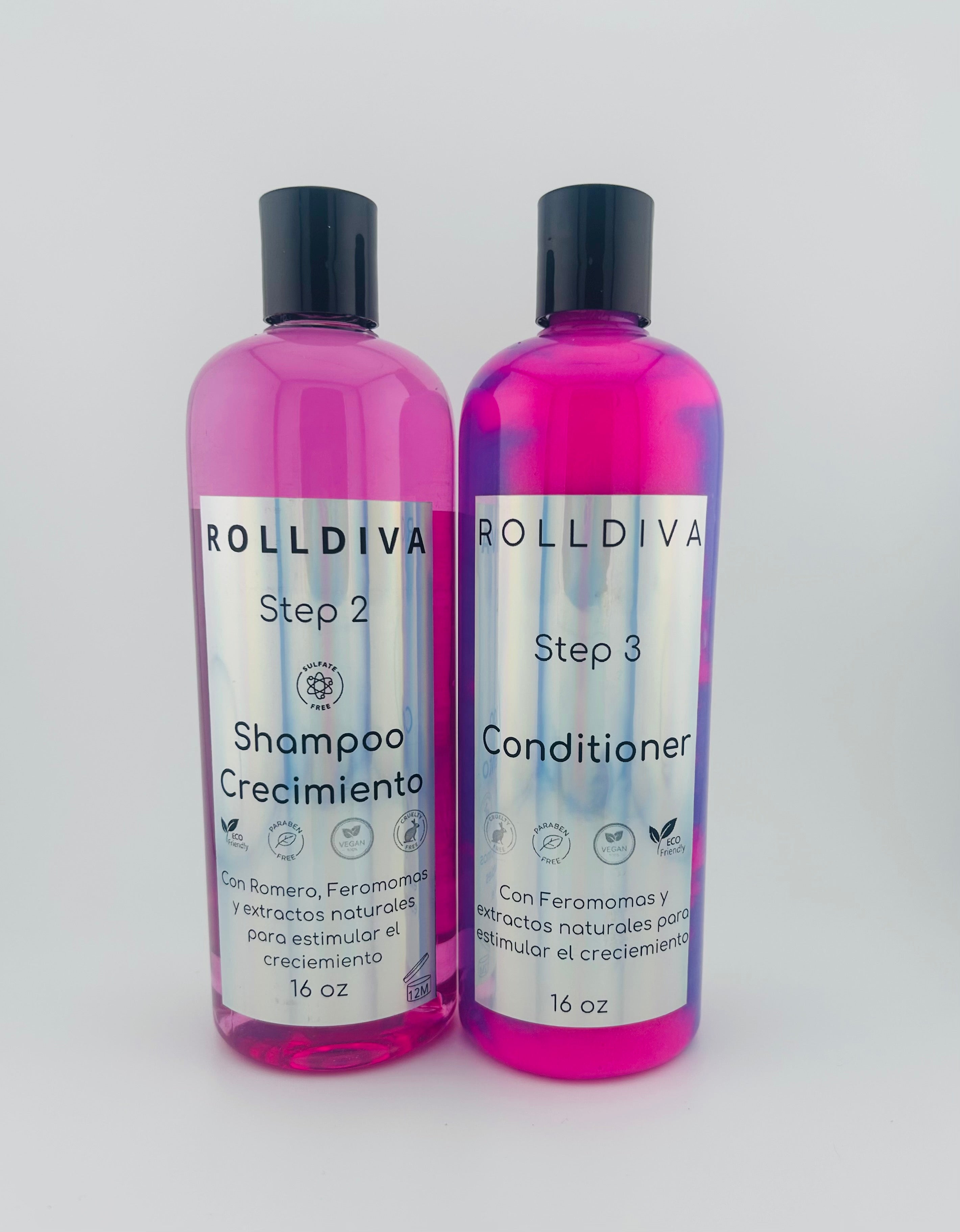 Shampoo y Acondicionador – ROLLDIVA